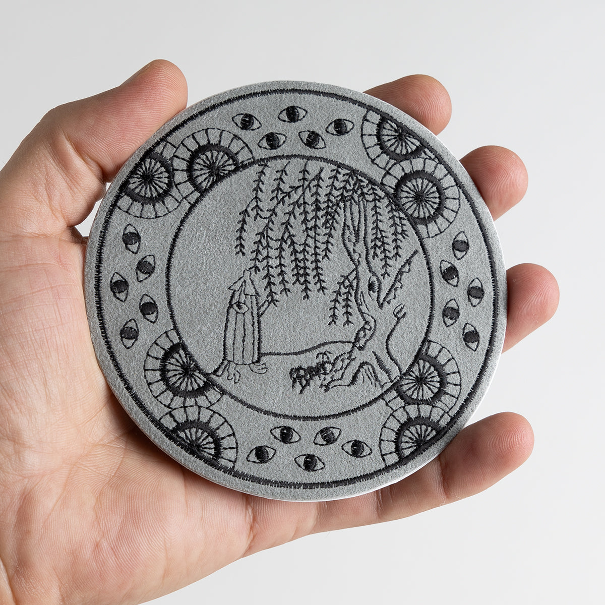 Round Patch recognized Kasabake the umbrella yokai