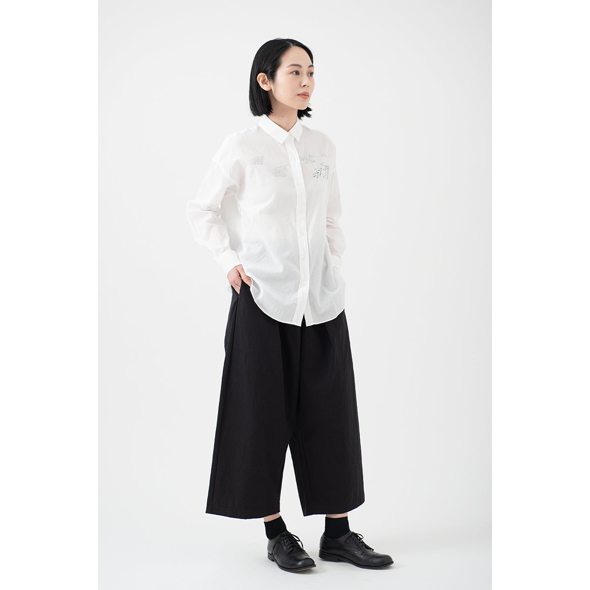 Dobby shirt／Wrestling Frogs and Hare – KYO-TO-TO