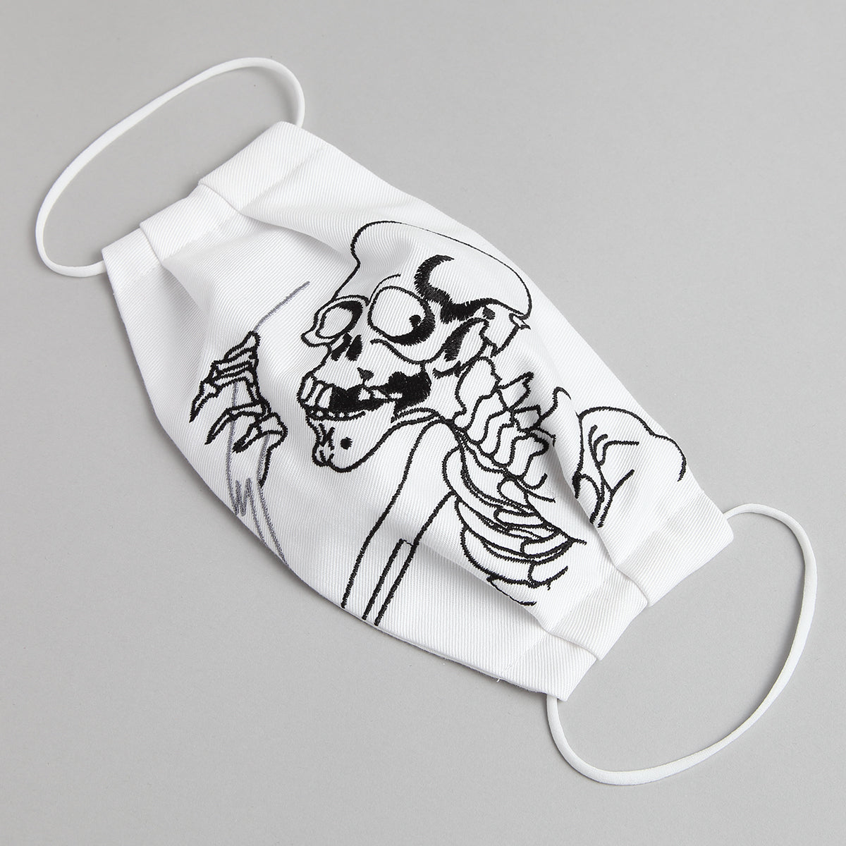 Face Mask／The Skeleton Spectre (White) – KYO-TO-TO