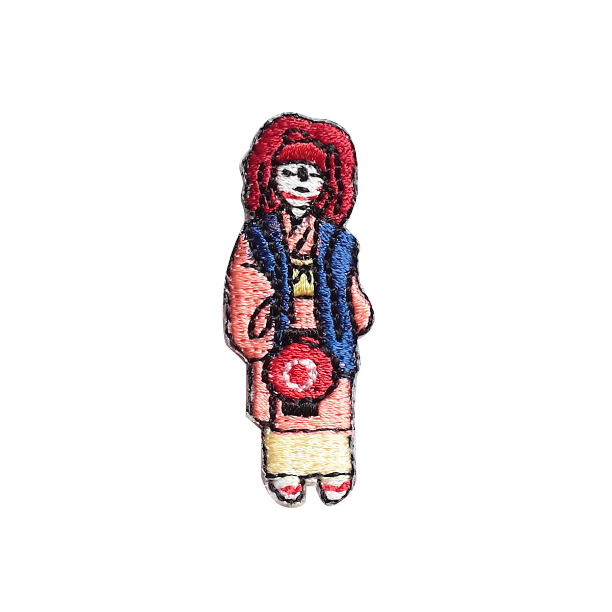 Patch／Gion Festival Shaguma Child in Red Wig – KYO-TO-TO